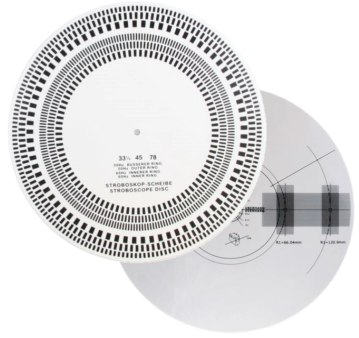 Stroboscopic Speed Check Strobe Disc / Cartridge Alignment tool for ...