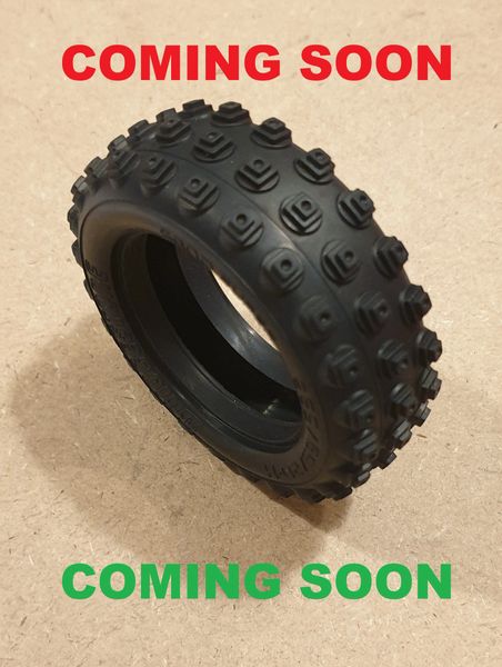 Narrow Square Block Tires For Kyosho W5034 Turbo Optima Mid Special ...