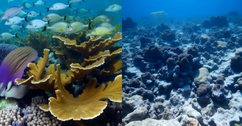 Facing the Widespread Death of the Coral Reefs.