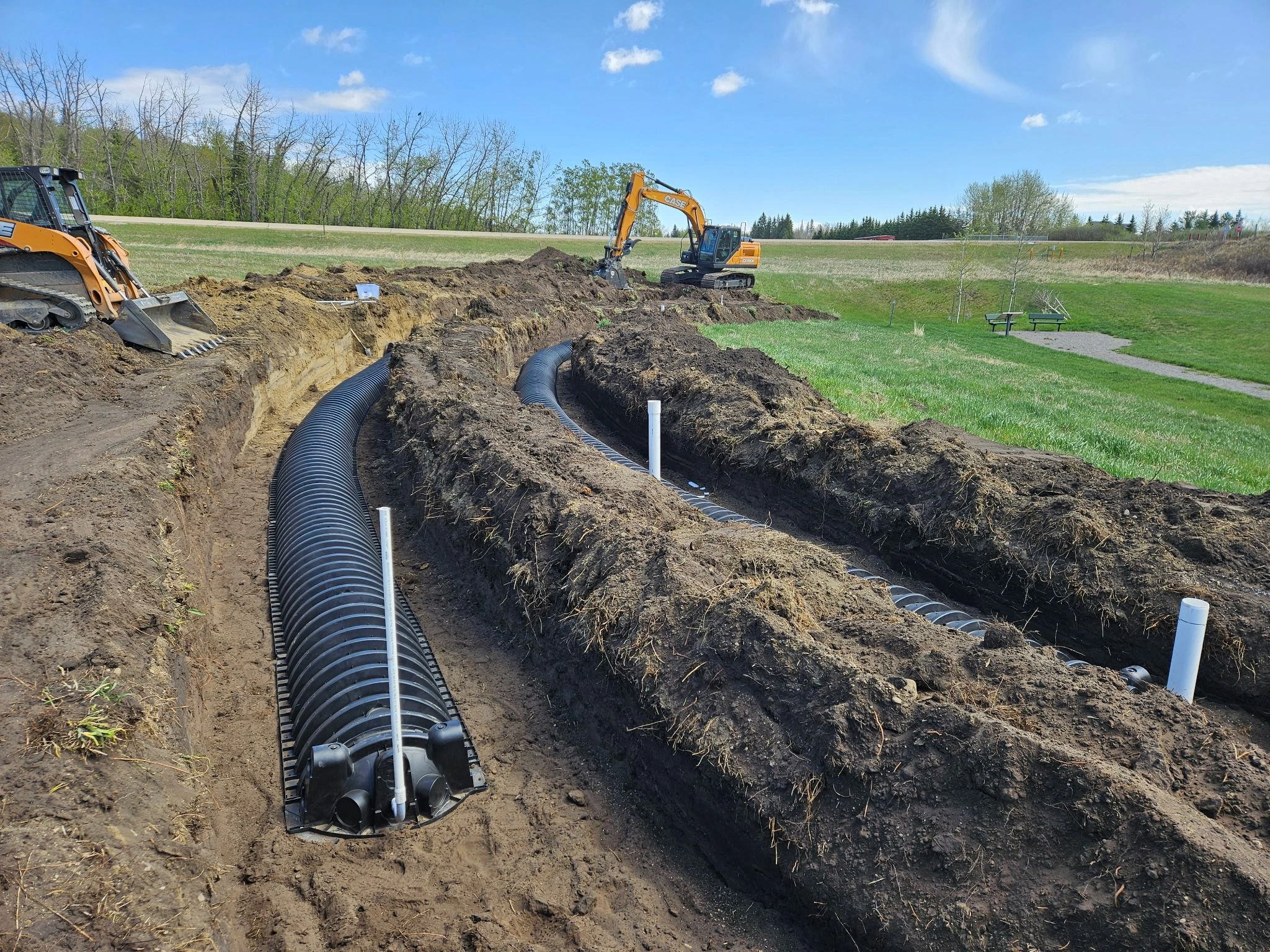 Excavation & Trenching in Red Deer - Baron Custom Earthworks