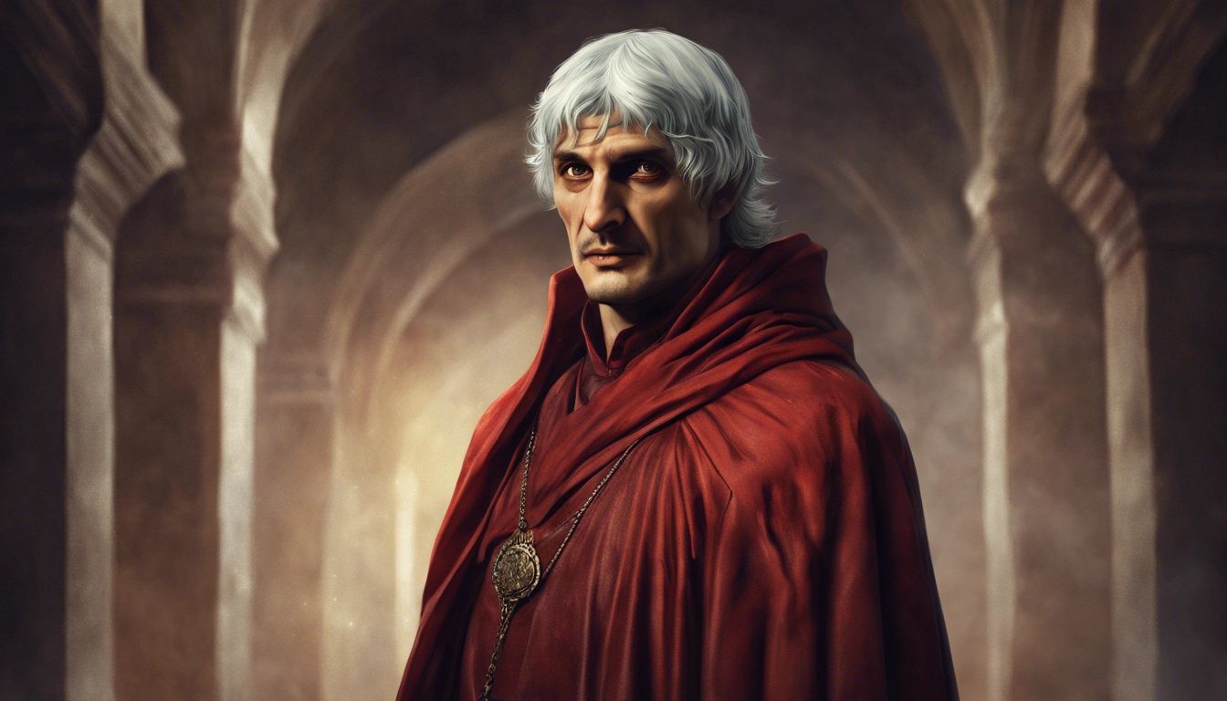 You need to read Dante.