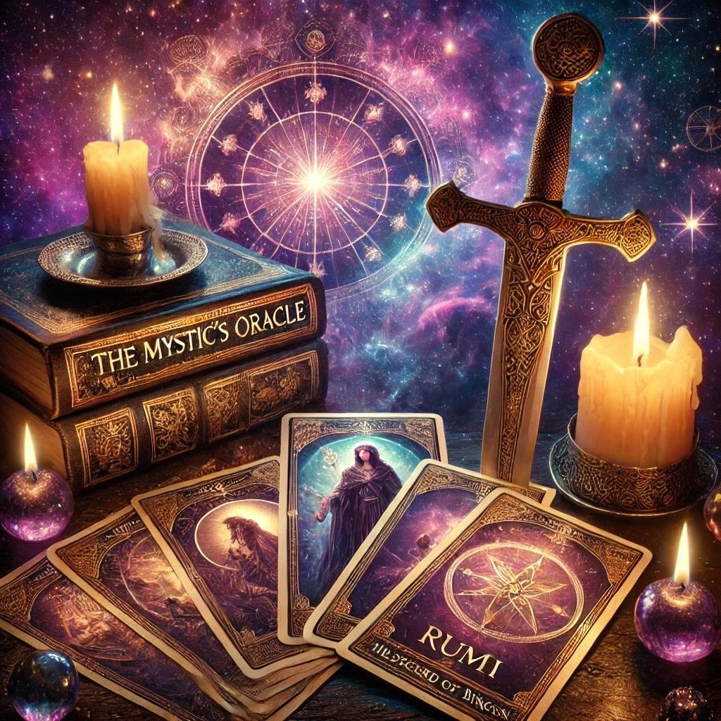 NOT YET FOR SALE - COMING January 2026 Quantum Mystic's Oracle Deck