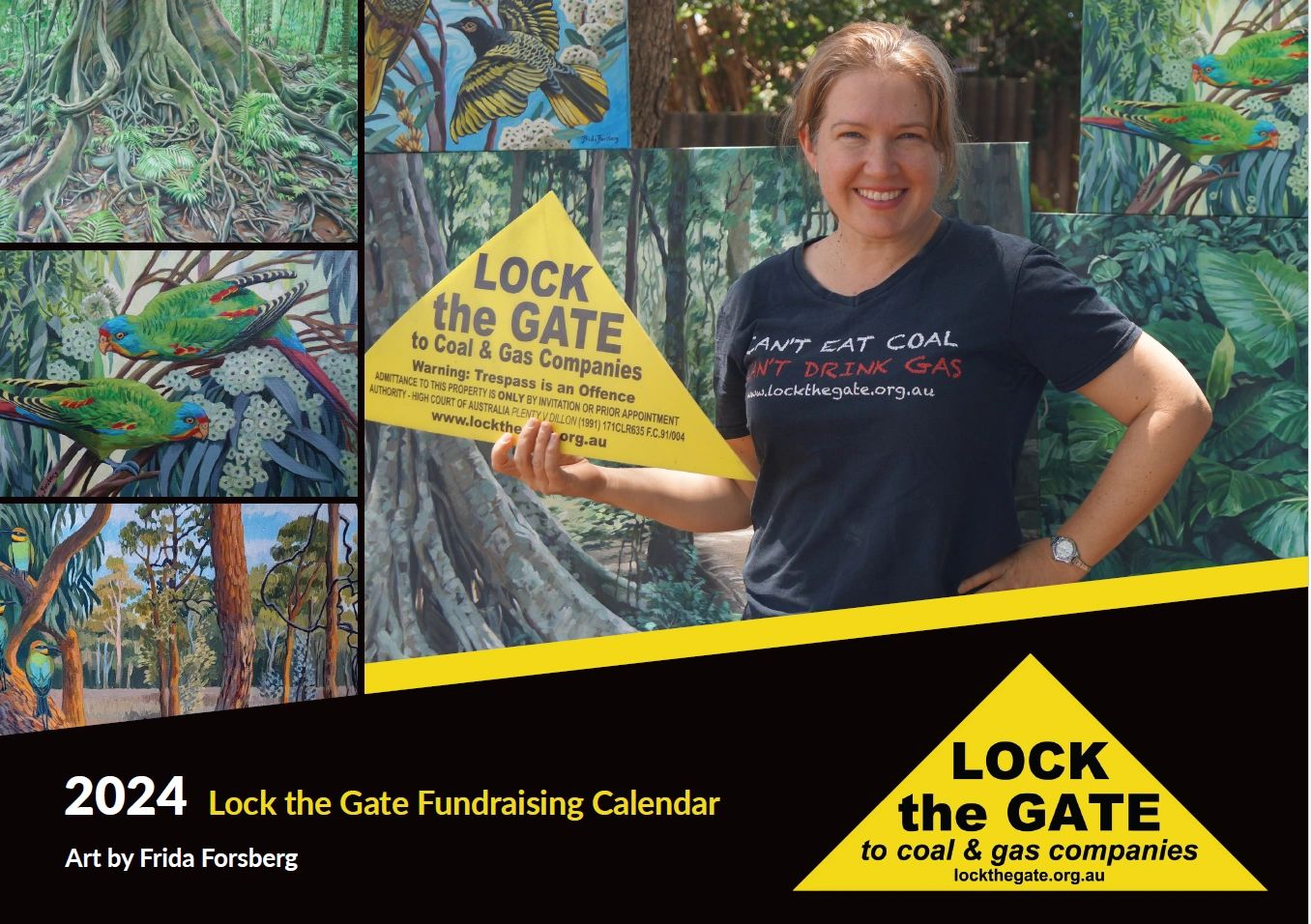 Order Your Lock the Gate 2024 Fundraising Calendar