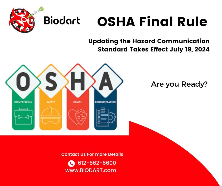 OSHA -Updating the Hazard Communication Standard July 19, 2024