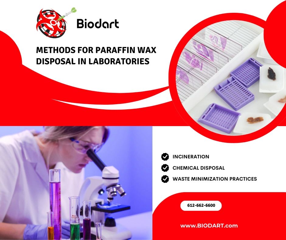 Methods for Paraffin Wax Disposal in Laboratories
