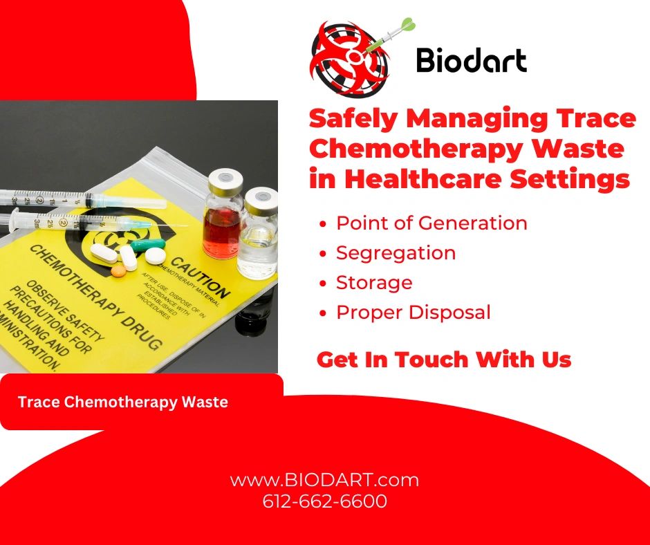 Safely Managing Trace Chemotherapy Waste in Healthcare Settings