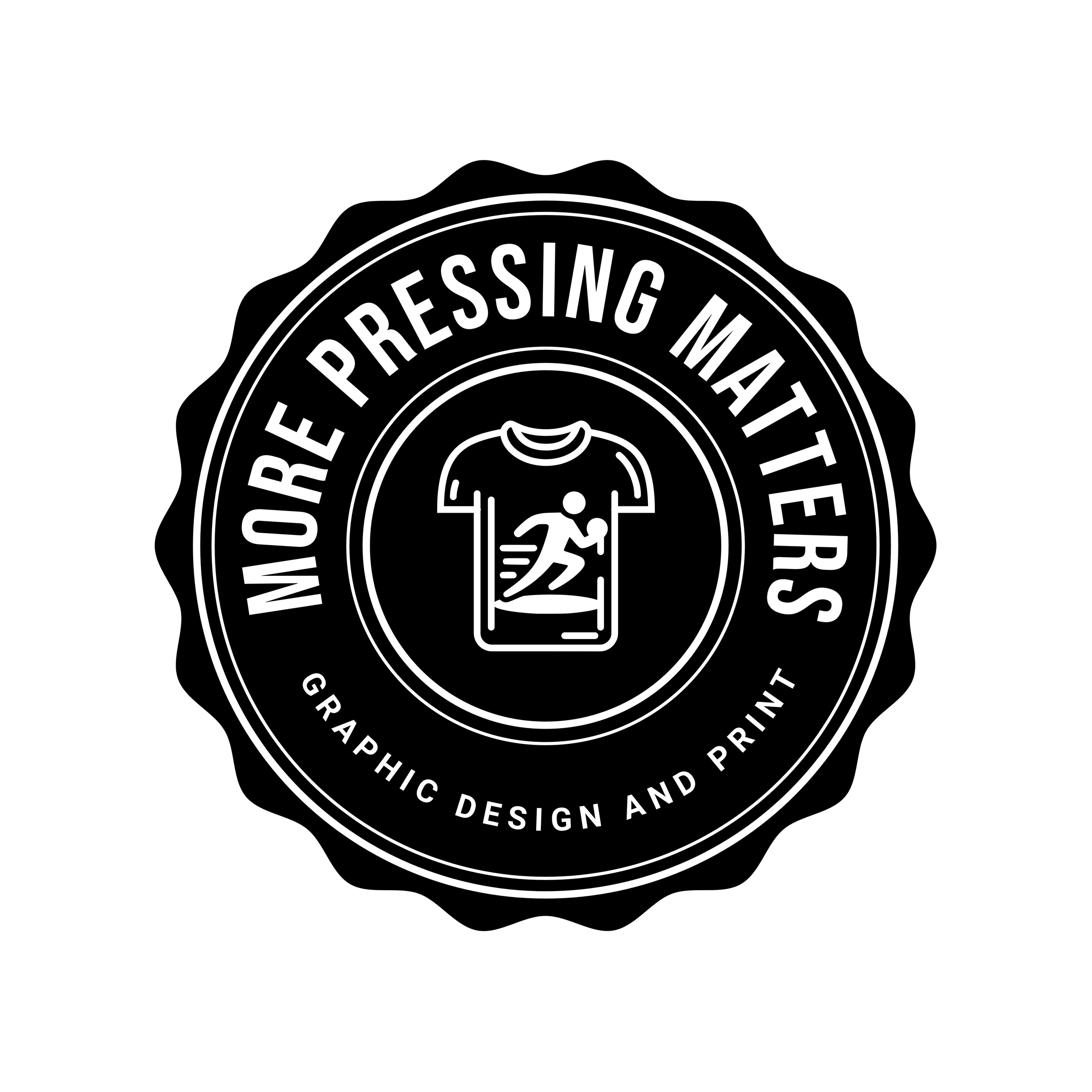 Custom DTF and Waterproof Vinyl Decal Print Services | More Pressing Matter