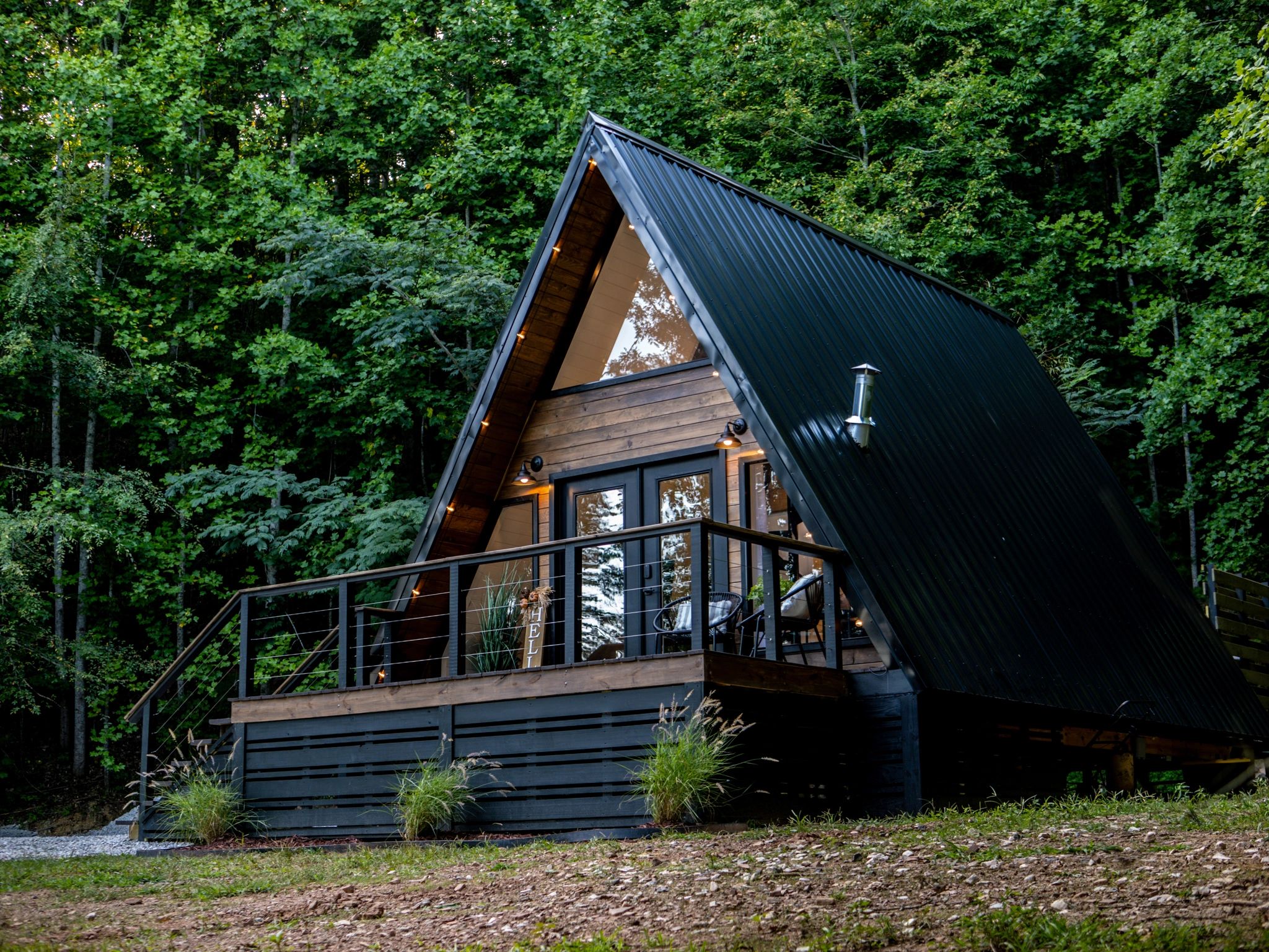 Luxury Aframe for Rent in the Smoky Mountains
