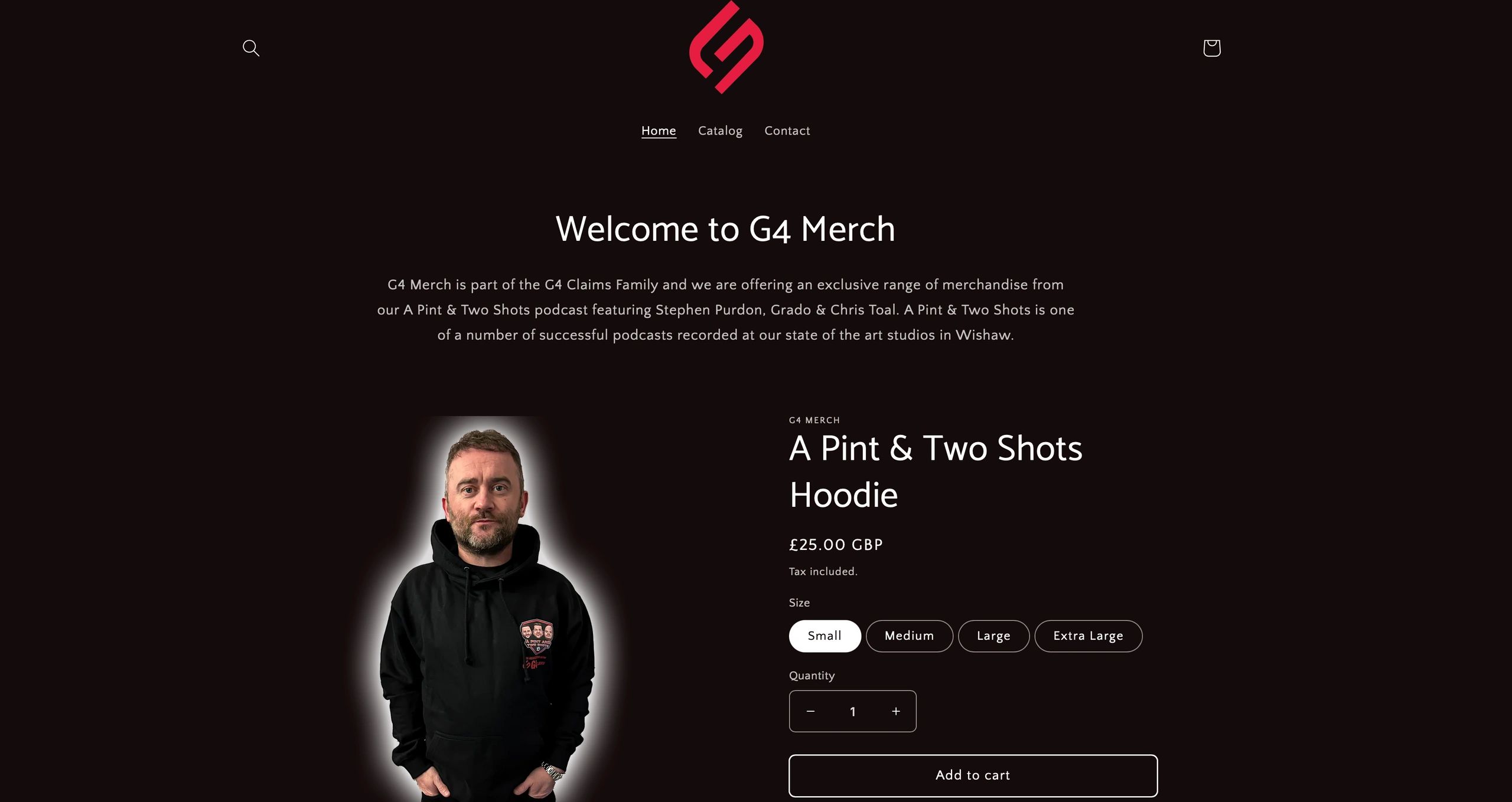 G4 Merch Now Available