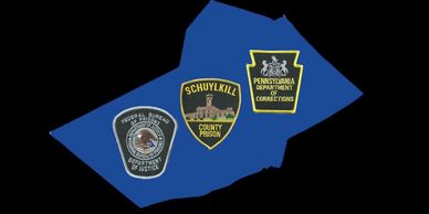 SCHUYLKILL COUNTY LAW ENFORCEMENT PATCH COLLECTION