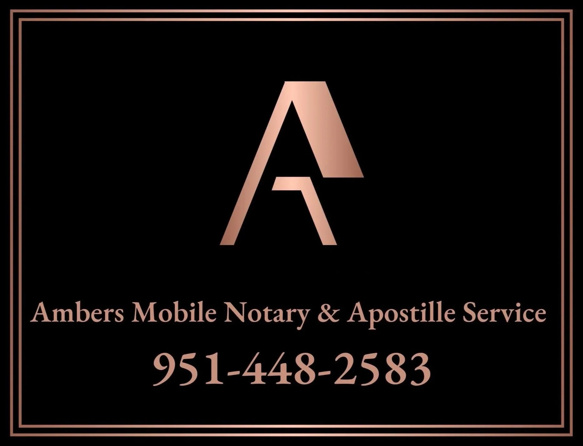 Amber's Mobile Notary & Apostille Service LLC. - Home