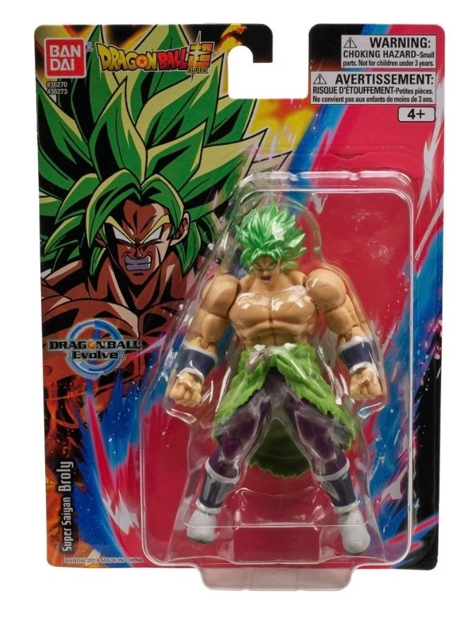 Dragon Ball Stars Super Saiyan Broly Action Figure