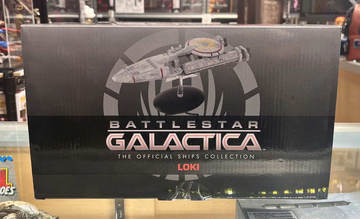 Battlestar Galactica Loki Heavy Cruiser Model by Eaglemoss