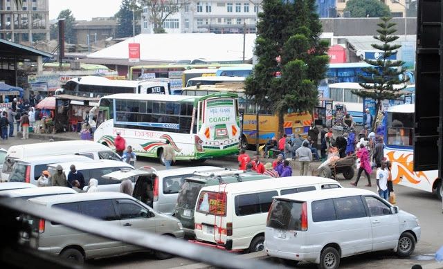 Traveling by public bus Moshi-Arusha