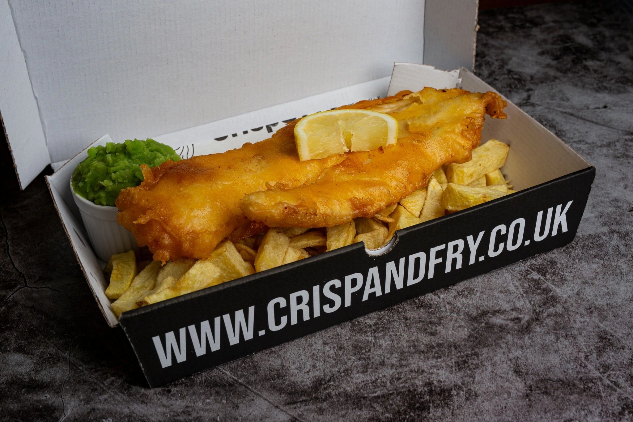 Crisp & Fry - Fish and Chips Restaurant - Cross Hands, Wales
