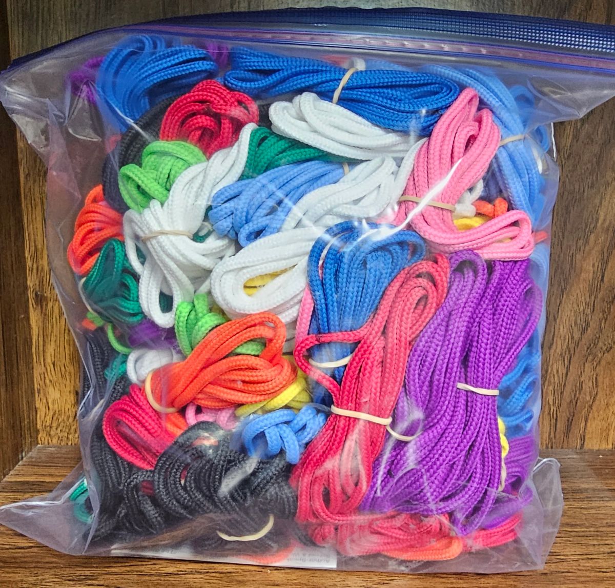 110 Strings, Assorted Colors, 72" length