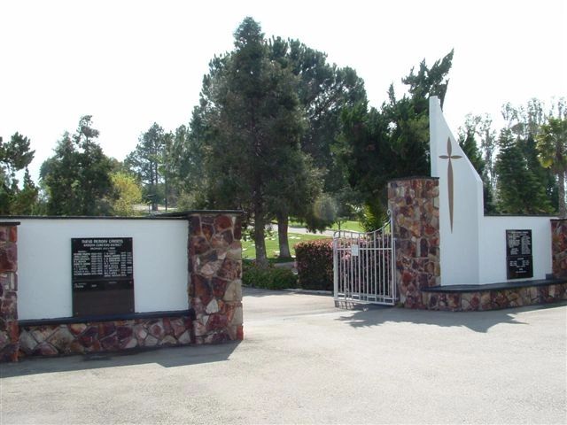 Ramona Cemetery District Nuevo Memory Gardens