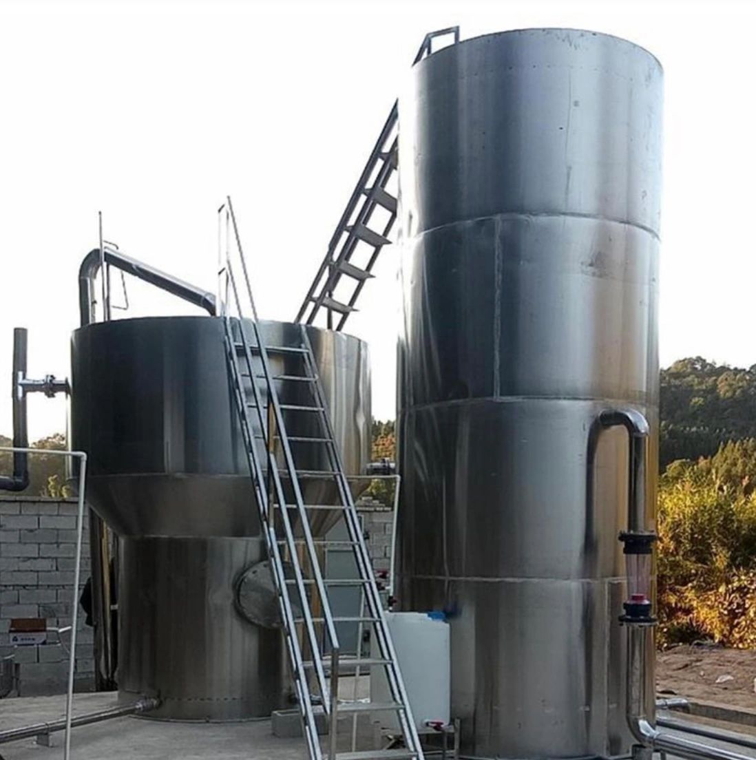 360 tons/day Village AVGF Water Purification Filtration