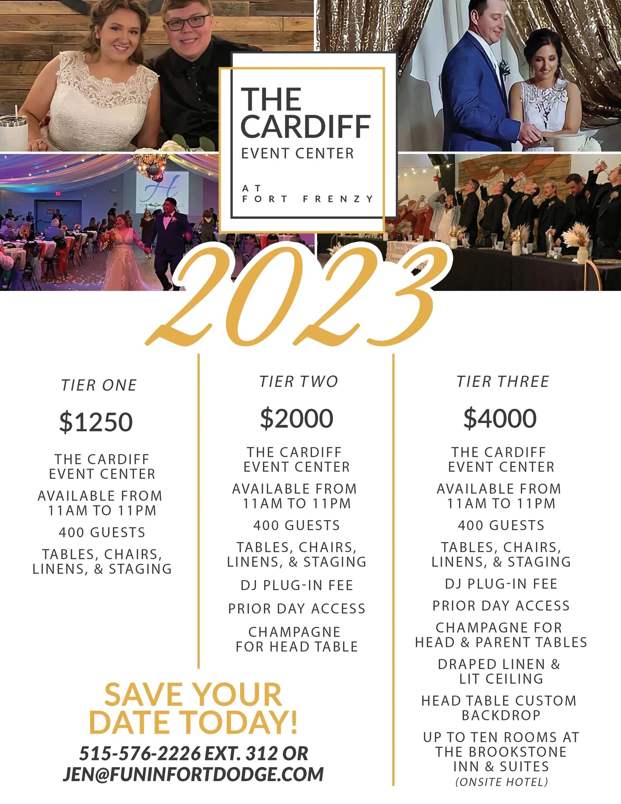 Wedding Packages | The Cardiff Center