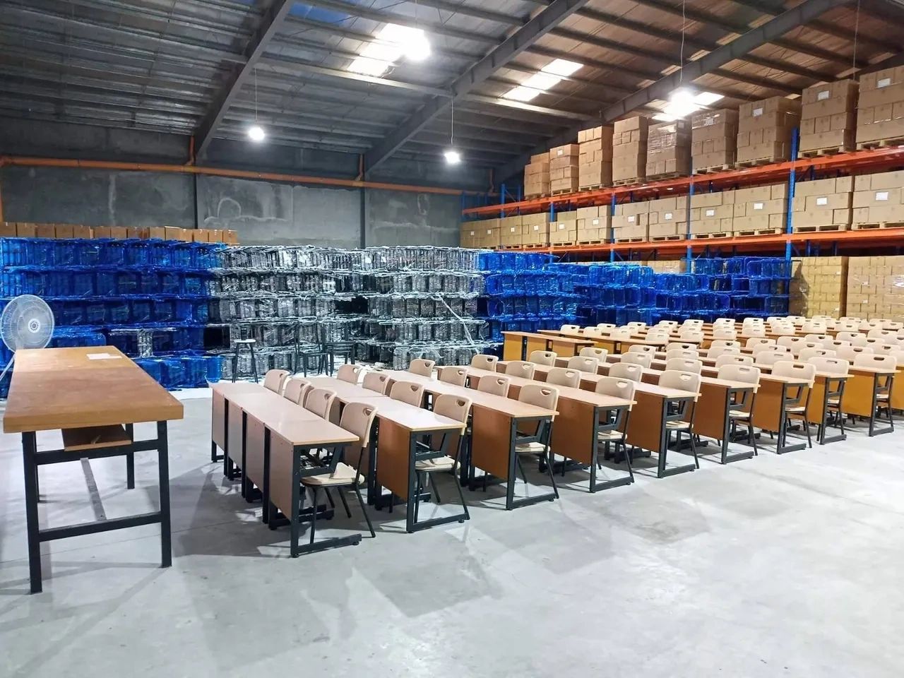 New School Tables and Chairs, in Time for Face-to-Face Classes