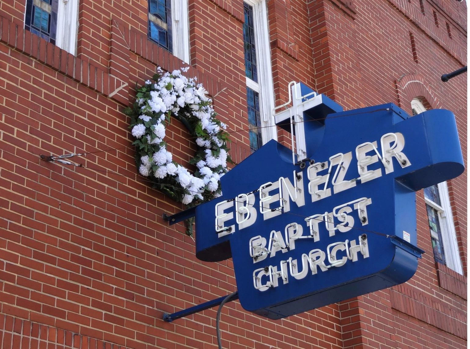 Joe Biden delivers Soul of America sermon at Ebenezar Church