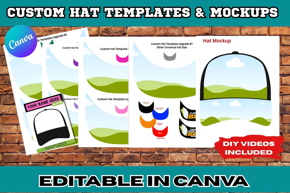 Premium Hat Templates and DIY VIdeos - Pre-Recorded Online Classes ...