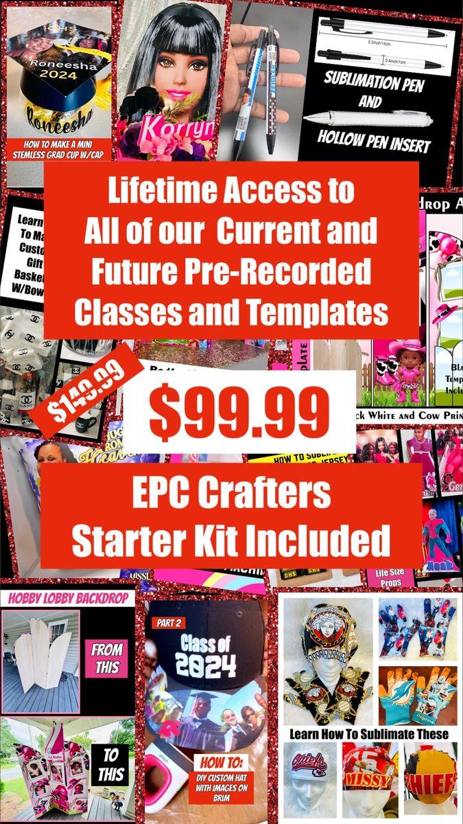 EPC Crafters Members Starter Package with Facebook Group Access and DIY ...