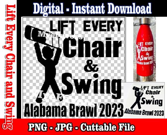 Alabama Brawl - Lift Every Chair and Swing - Digital - Instant Download ...