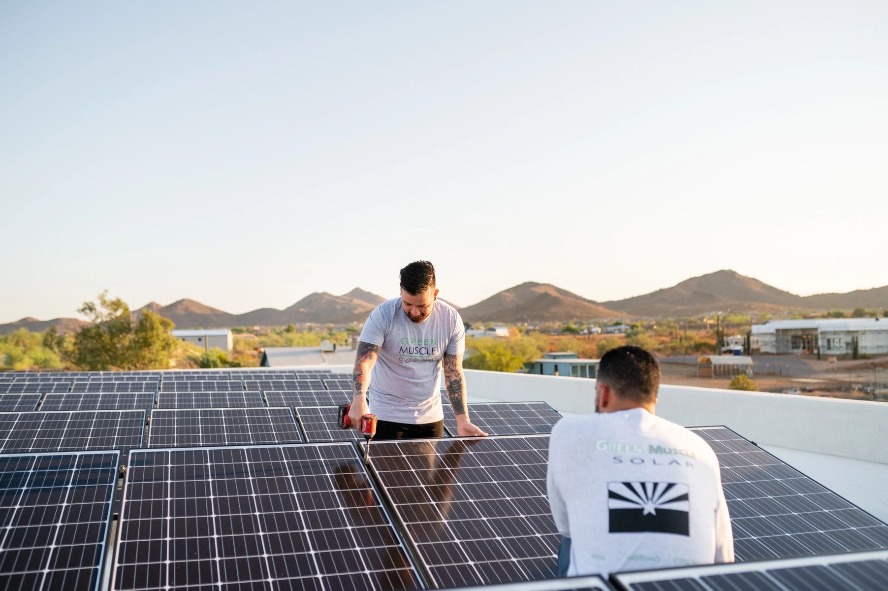 Home [greenmusclesolar.com]