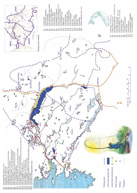 Boat Locations and Zones | Assynt Angling Group