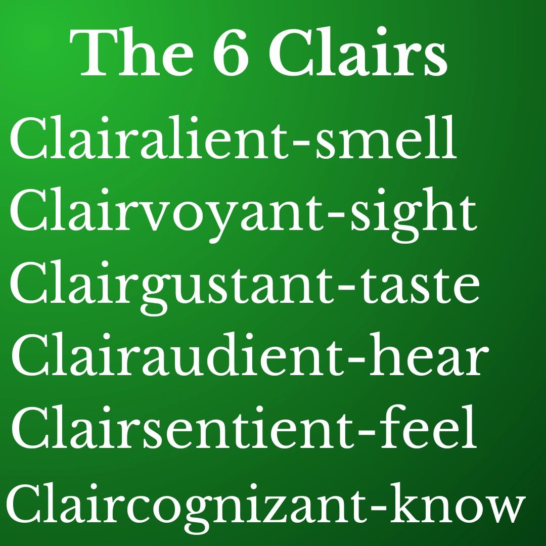 Week 2: What is Claircognizant? & What is Clairsentient?