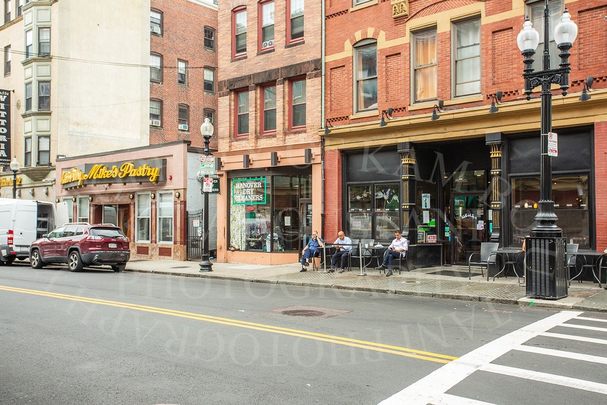 One morning on Hanover Street.