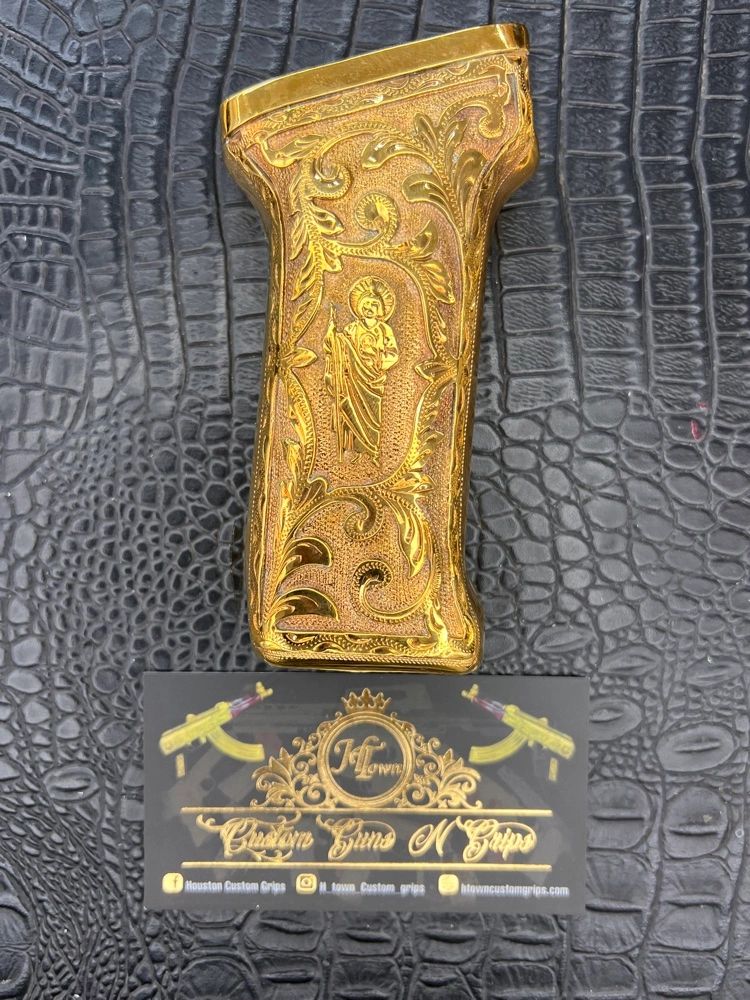 AK 47 24K Gold Plated Grip
