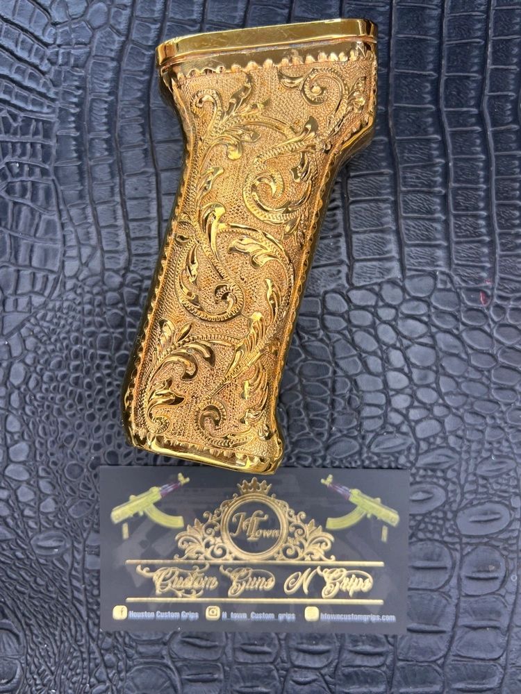 AK 47 24K Gold Plated Grip