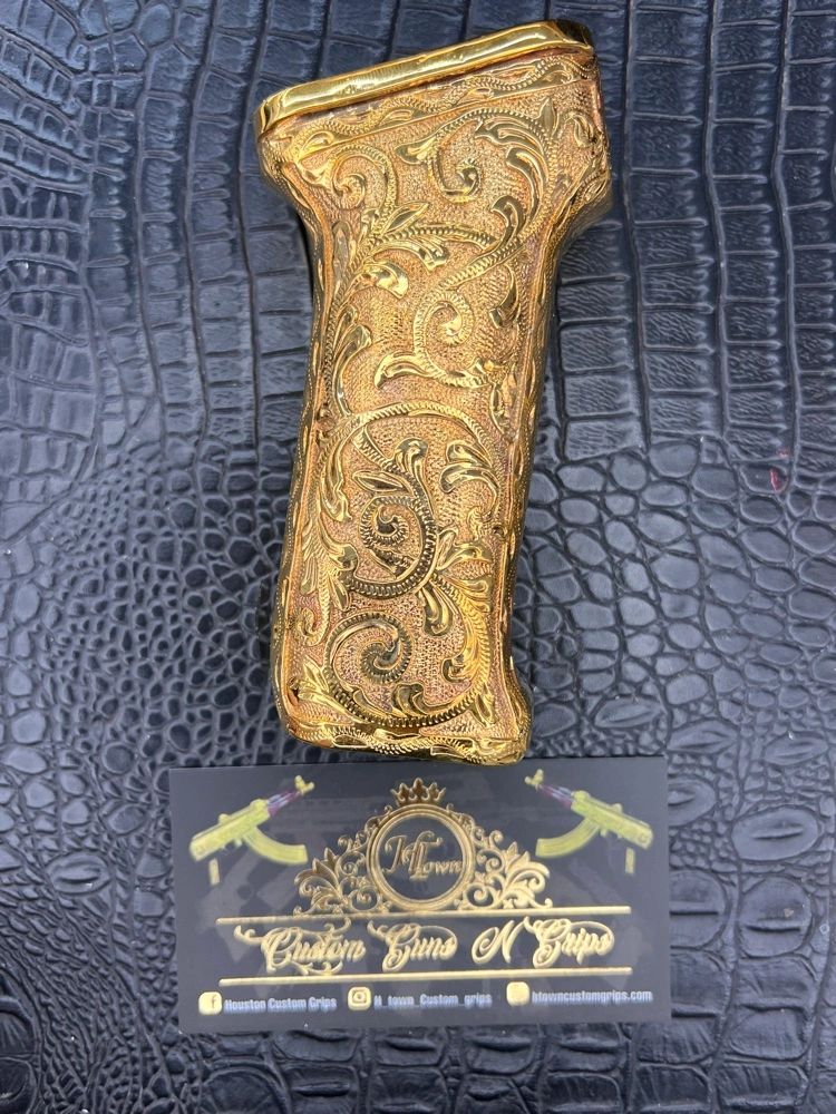 AK 47 24K Gold Plated Grip