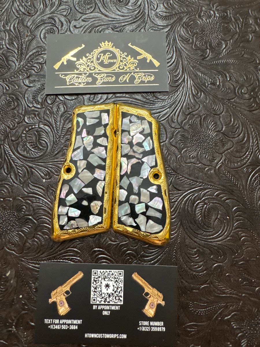 Browning hi-power gold plated