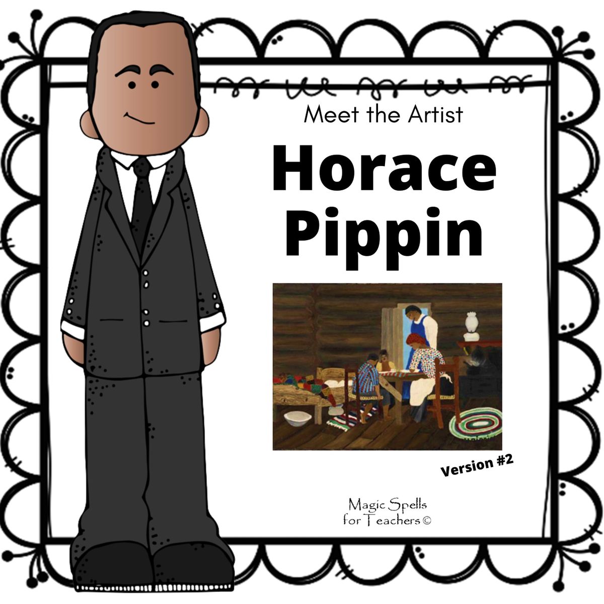 PIPPIN - Horace Pippin Biography and Art Activities Unit
