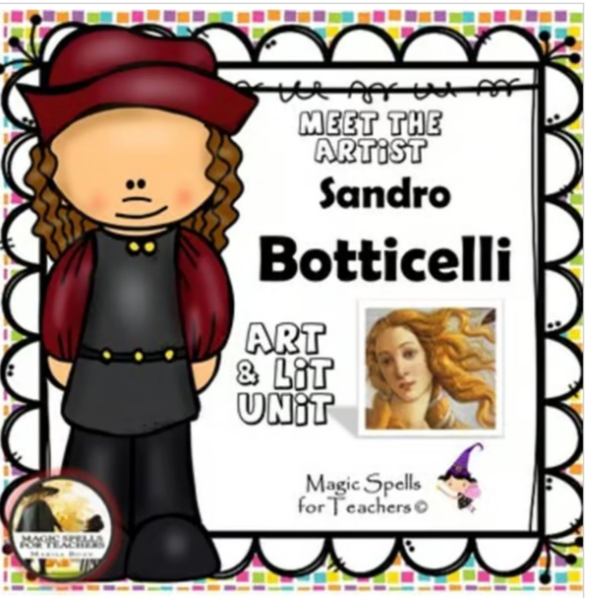BOTTICELLI - Sandro Botticelli Biography and Art Activities Unit