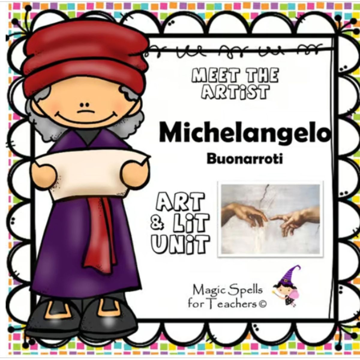 MICHELANGELO - Michelangelo Buonarroti Biography and Art Activities Unit
