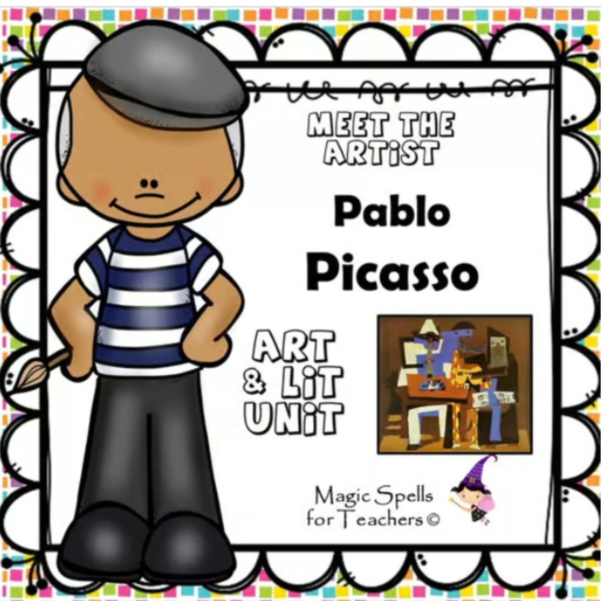 PICASSO - Pablo Picasso Biography and Art Activities Unit