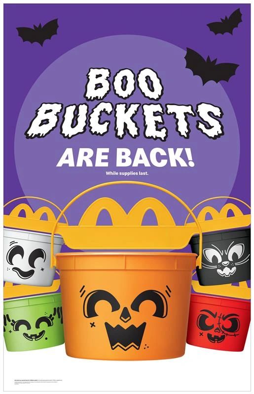 Boo Buckets are back!