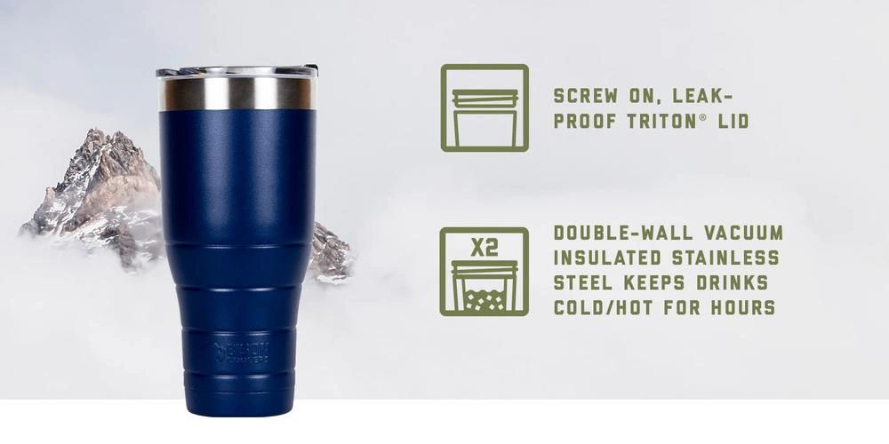 32 OZ BISON TUMBLER - NEW LEAKPROOF DESIGN - GEN2