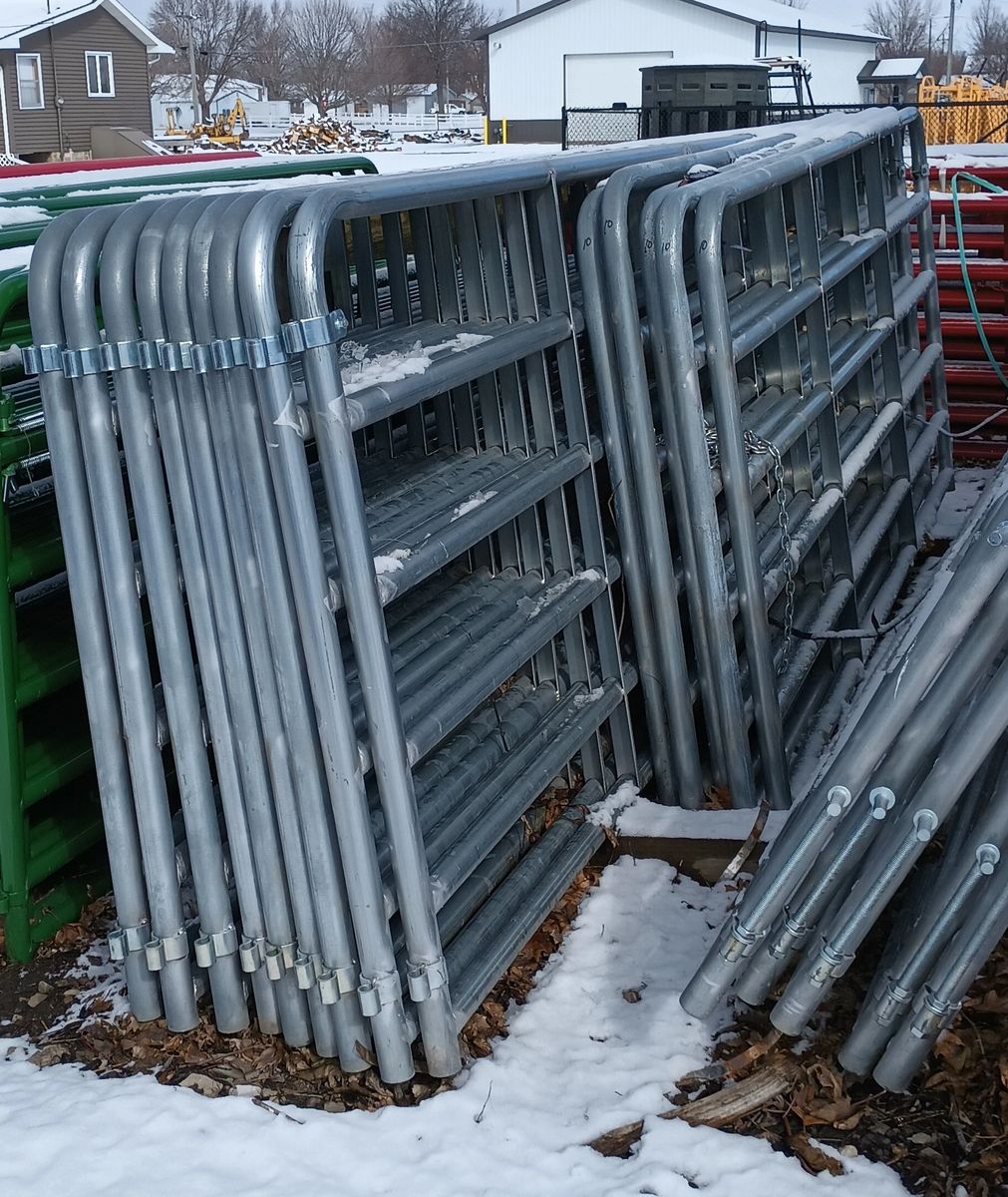Galvanized Cattle Gates