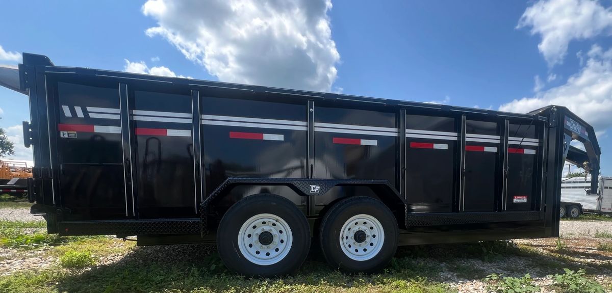New 2024 Corn Pro 16' Gooseneck Dump Trailer