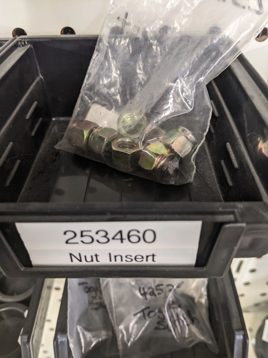 253460 Grasshopper Nylon Nut Insert