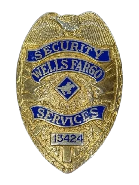 Wells Fargo Security Services Badge