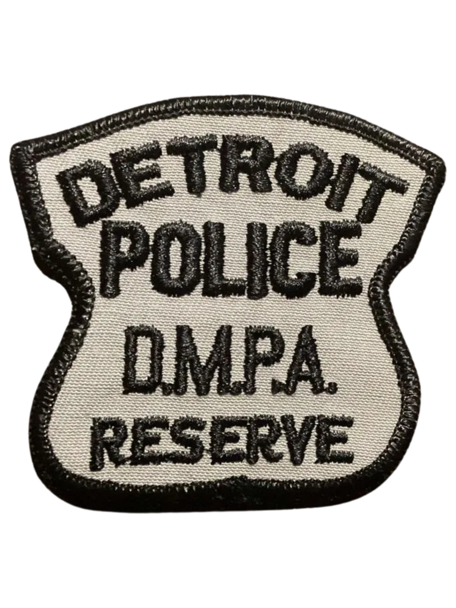 Michigan Police Detroit Reserve DMPA Patch
