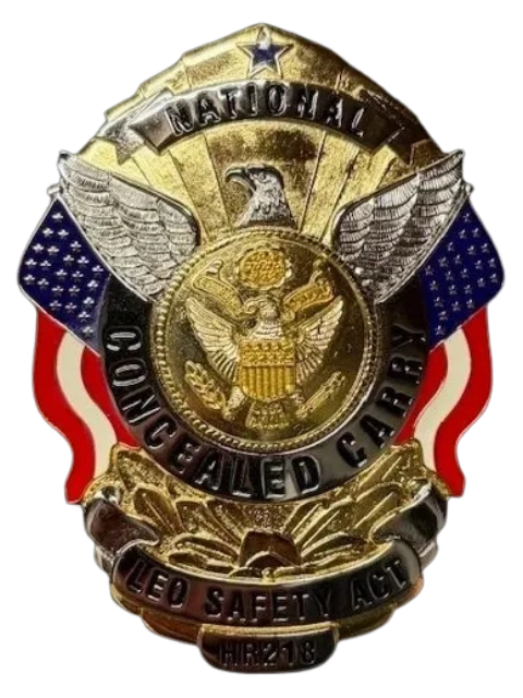 LEO Safety Act HR218 Badge