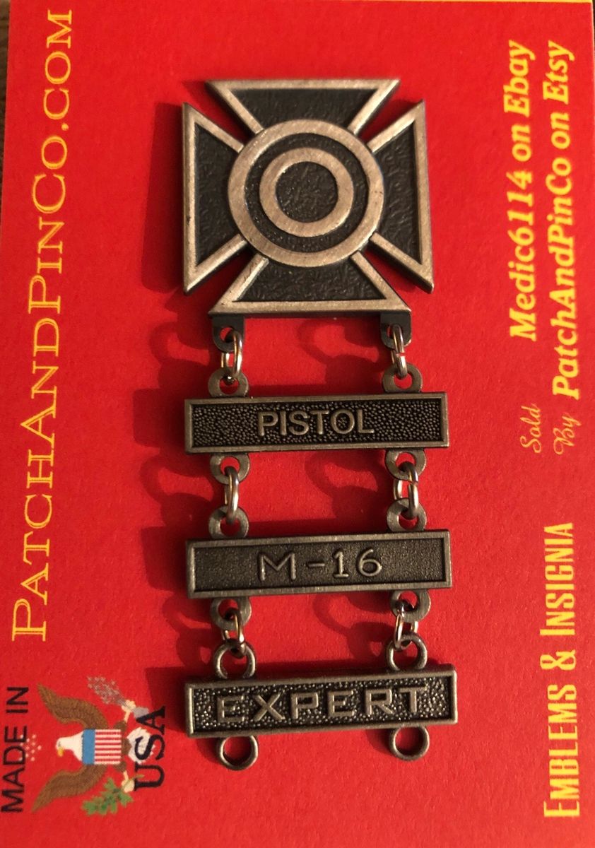 Pistol Marksman Pin Smokey Bandit 2 Buford Justice Uniform