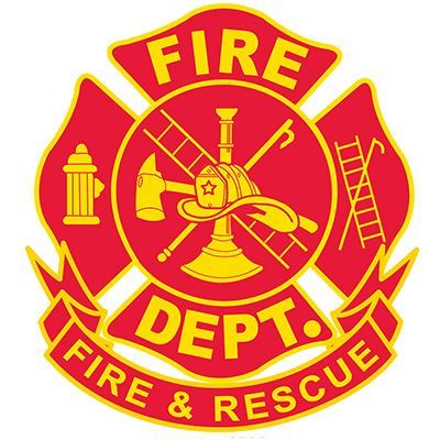 Fire Department Fire & Rescue Patch